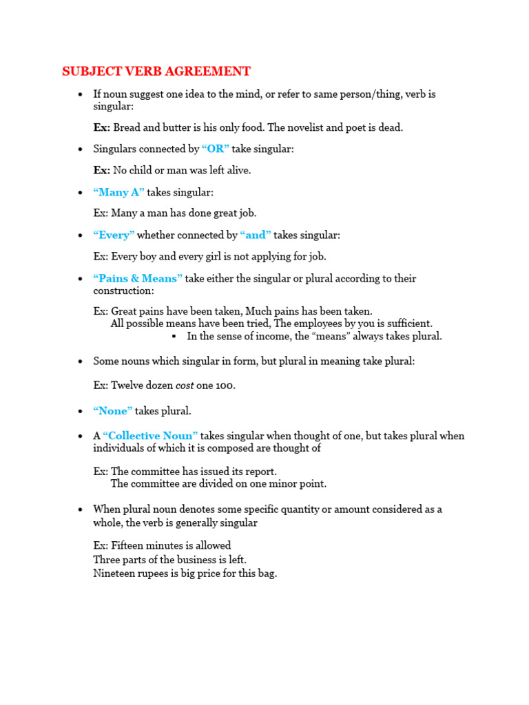 English Correct Usage | PDF | Grammatical Number | Plural