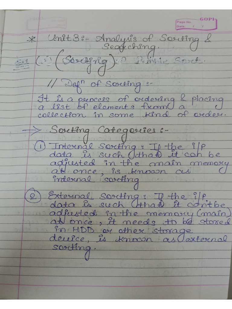 Algorithm ch-3 | PDF