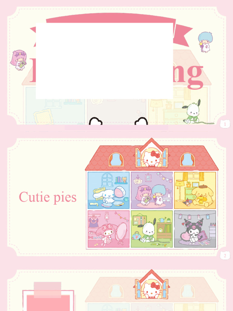 Sanrio Presentation Template by @dstoryco | PDF