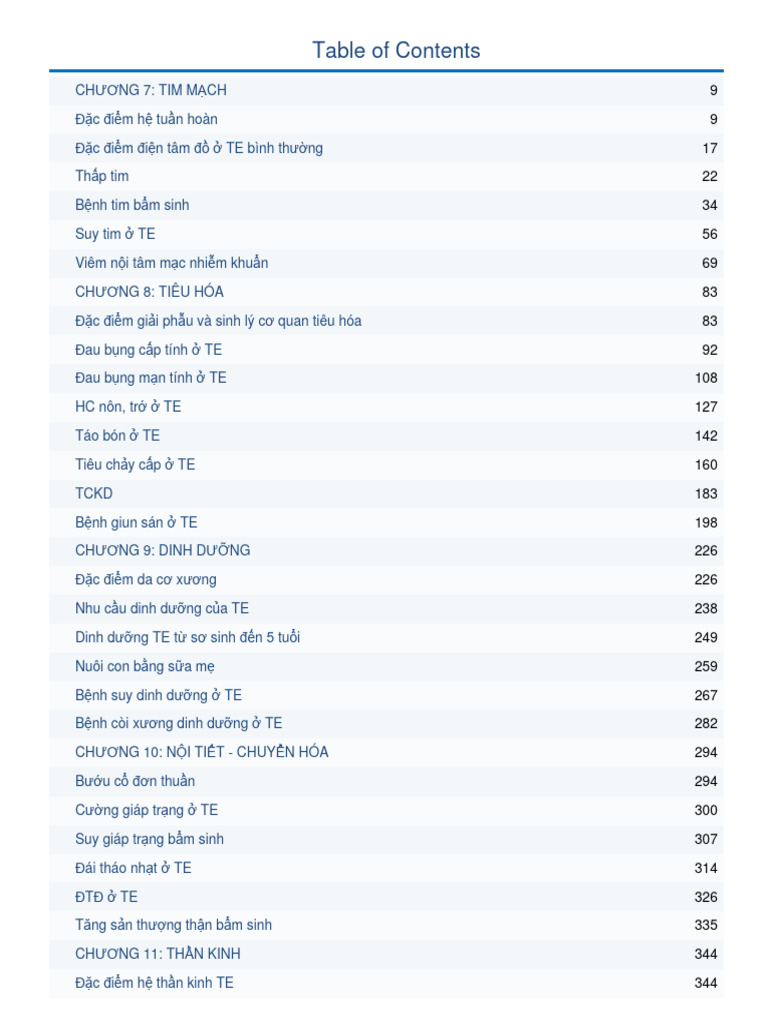 Bai Giang Nhi Khoa Tap 2 - THN | PDF