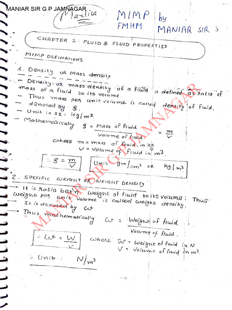 FMHM English Watermark | PDF | Viscosity | Density
