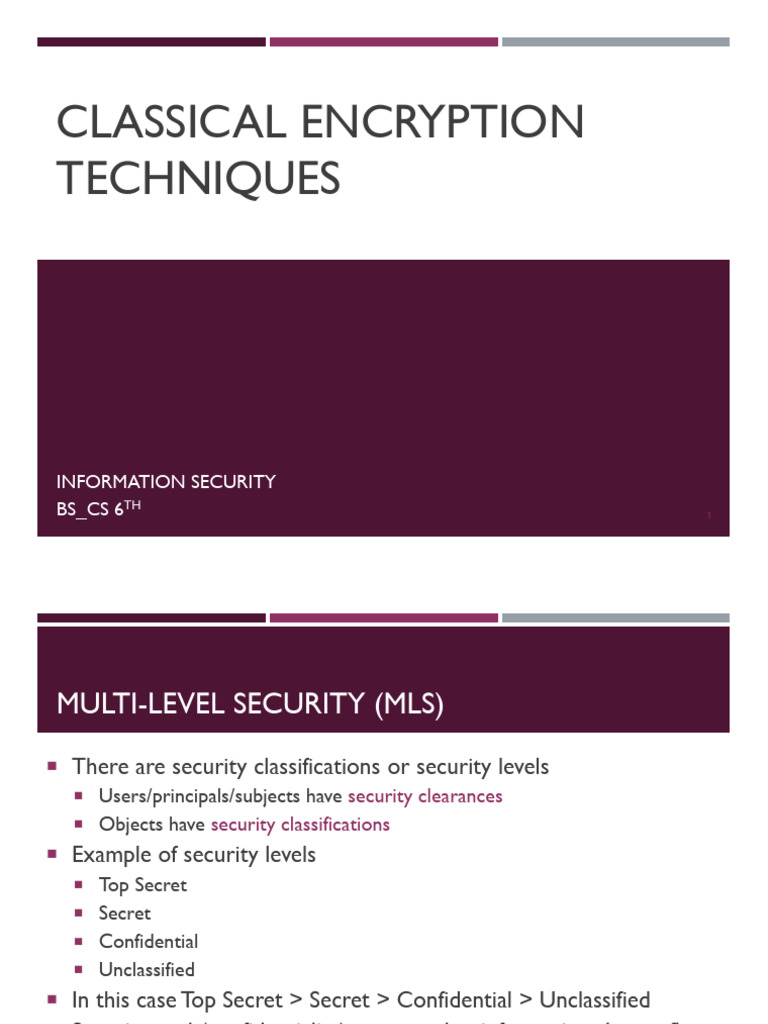 Information Security | PDF | Cryptography | Key (Cryptography)