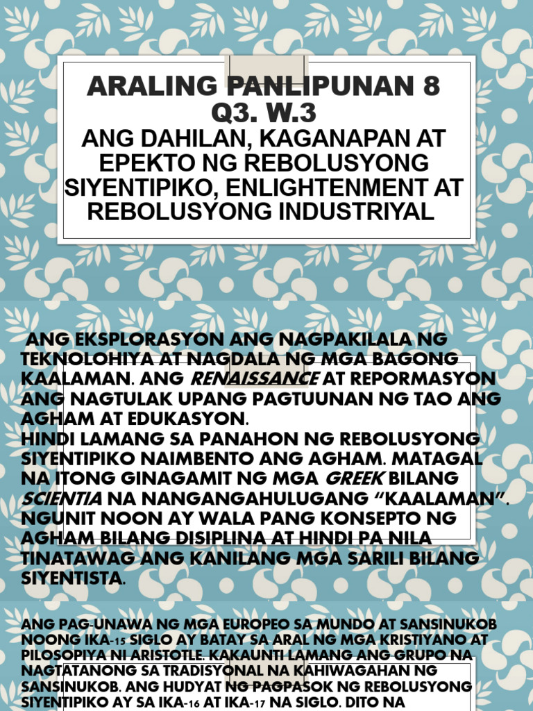 Ap 8 PPT Q3 W.3 | PDF