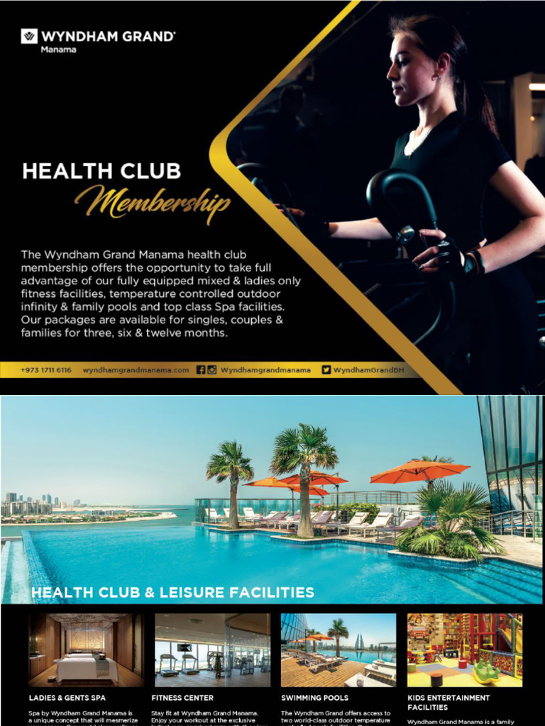 17 1 22 HealthClub Brochure | PDF