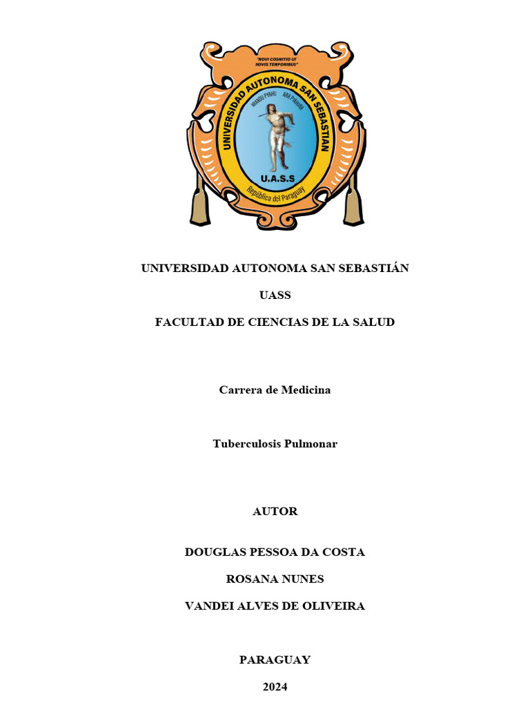 UASS | PDF | Tuberculosis | Tos