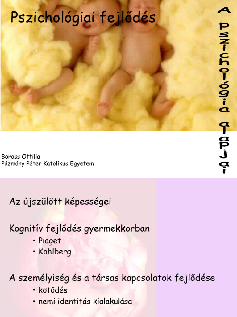 03.pszichologiai Fejlodes | PDF