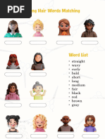 Words To Describe Hair | PDF | Hair | Afro