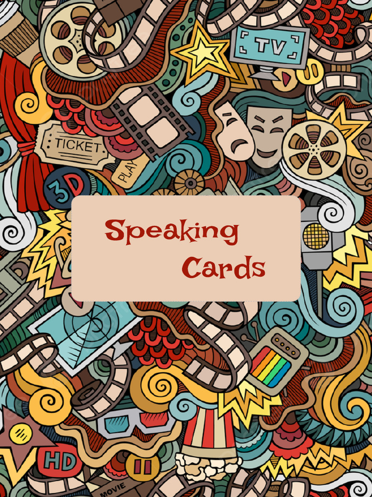 Cinema Speaking Cards | PDF | Movie Theater