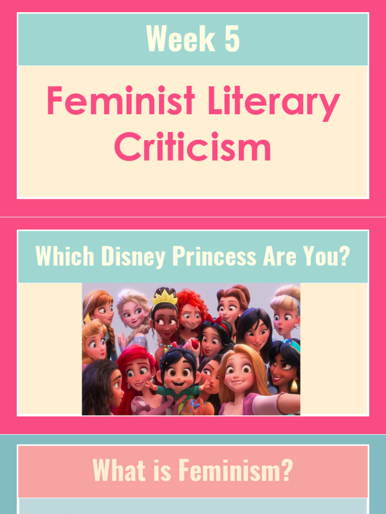 Feminist Approach in Literary Criticism 075450 | PDF | Gender Studies ...