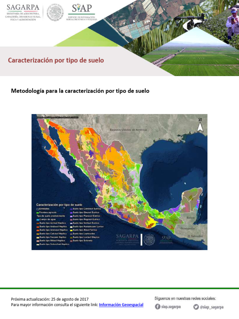 Mapa de Caracterizaci N Tipo Suelo Nacional Metodolog A | PDF | Suelo | Agricultura