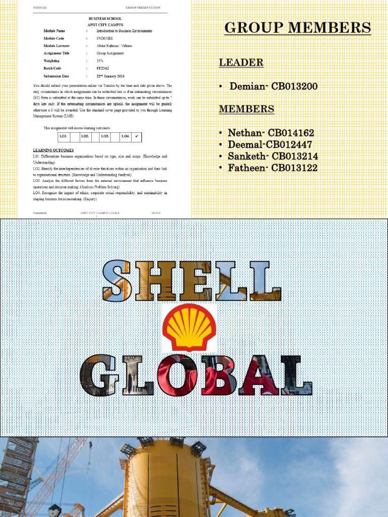 Shell Global | PDF