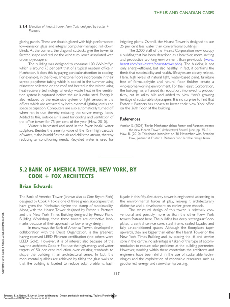 Green Buildings Pay Design, Productivity and Ecolo... - (Part Three ...