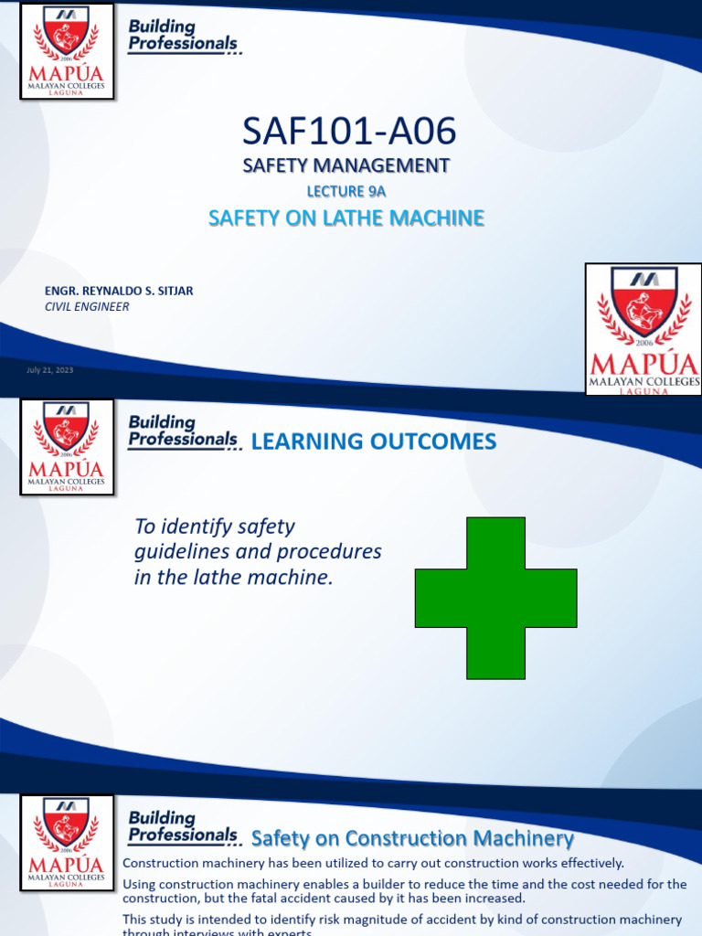 Lathe Machine Safety Guidelines | PDF