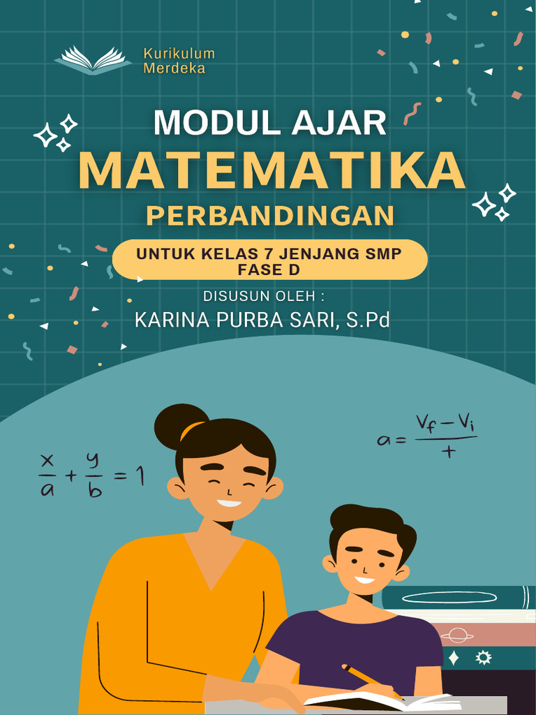 Modul Ajar Kelas 7 Perbandingan Senilai | PDF | Metode & Bahan Ajar