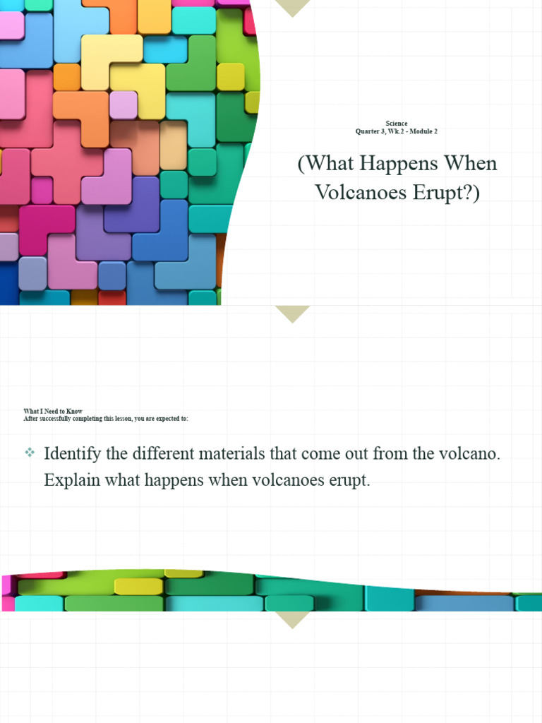 What Happens When Volcano Erupt | PDF | Volcano | Types Of Volcanic ...