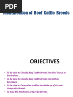 Official List of Breed Codes For Bovine: Beef Breeds | PDF | Livestock | Mammal Breeds