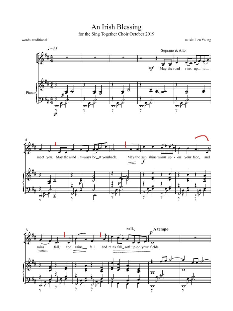 Irish Blessing Pdf