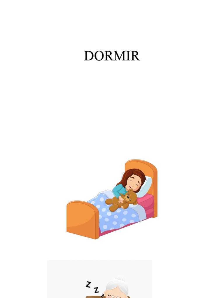 verbos dormir y beber | PDF