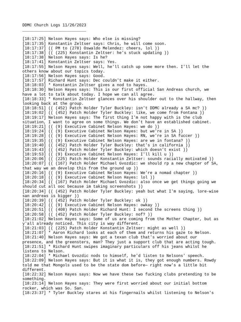 DDMC Church 11-26-2023 | PDF