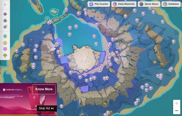 Genshin Impact Interactive World Map | PDF