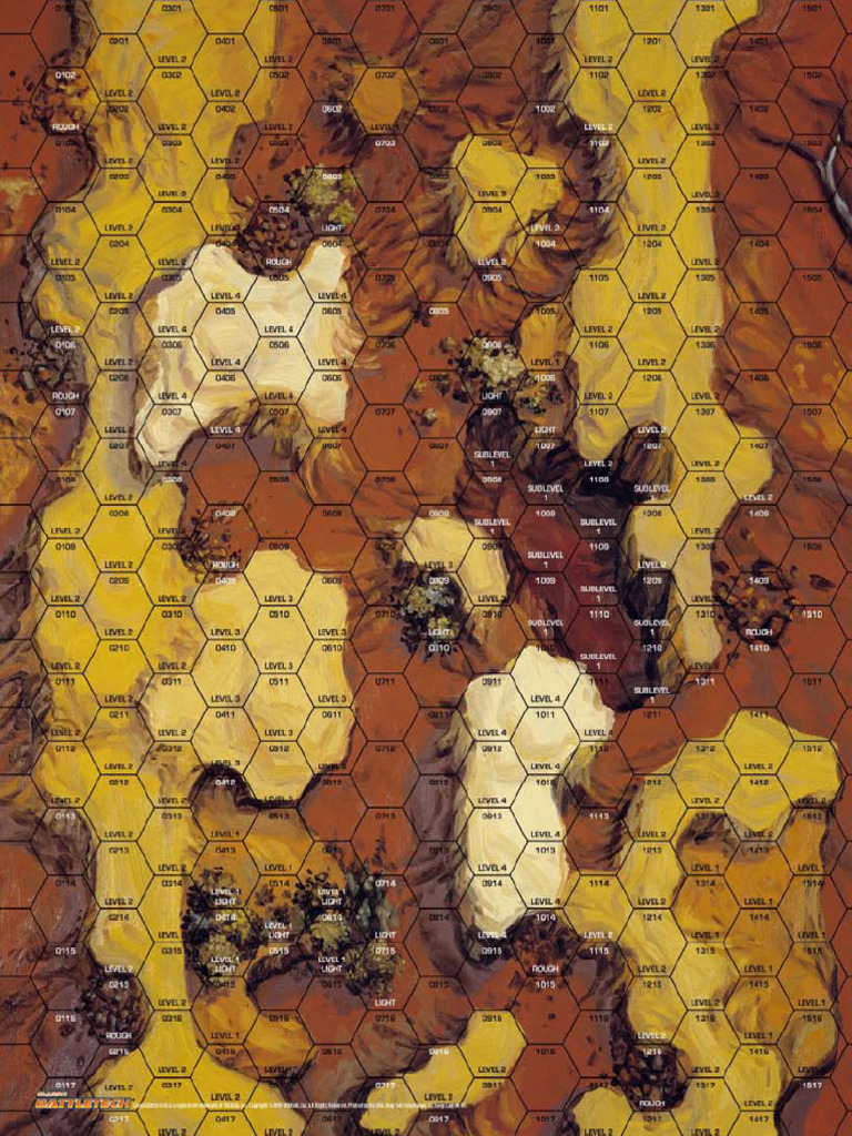 Battletech - Maps - Map Set Compilation 5 6 | PDF