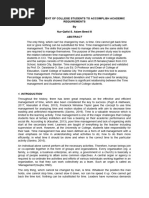 RRL of Time Management | PDF | Professional Skills | Procrastination