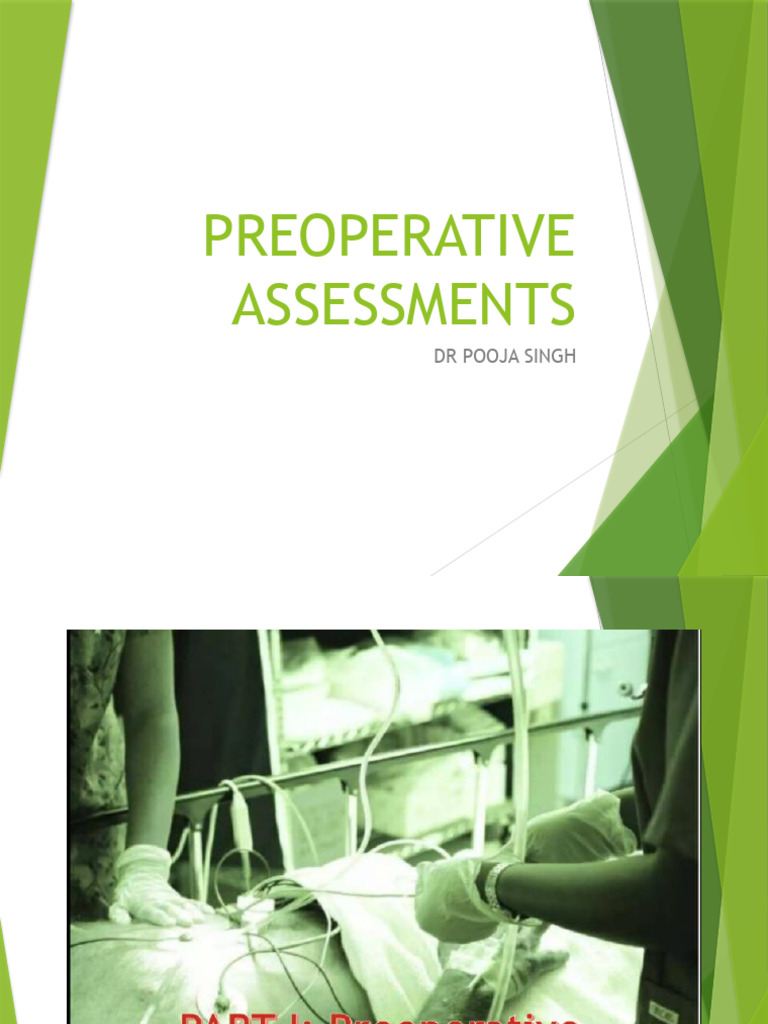 Preoperative Assessment | PDF