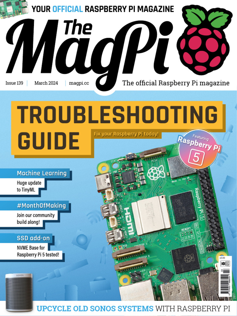 MagPi139-Raspberry Pi Magazine March 2024 | PDF | Raspberry Pi | Robot