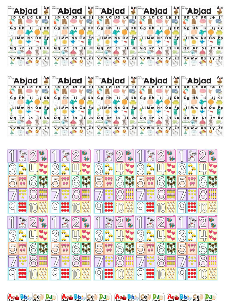 Tempelan Di Meja Anak | PDF