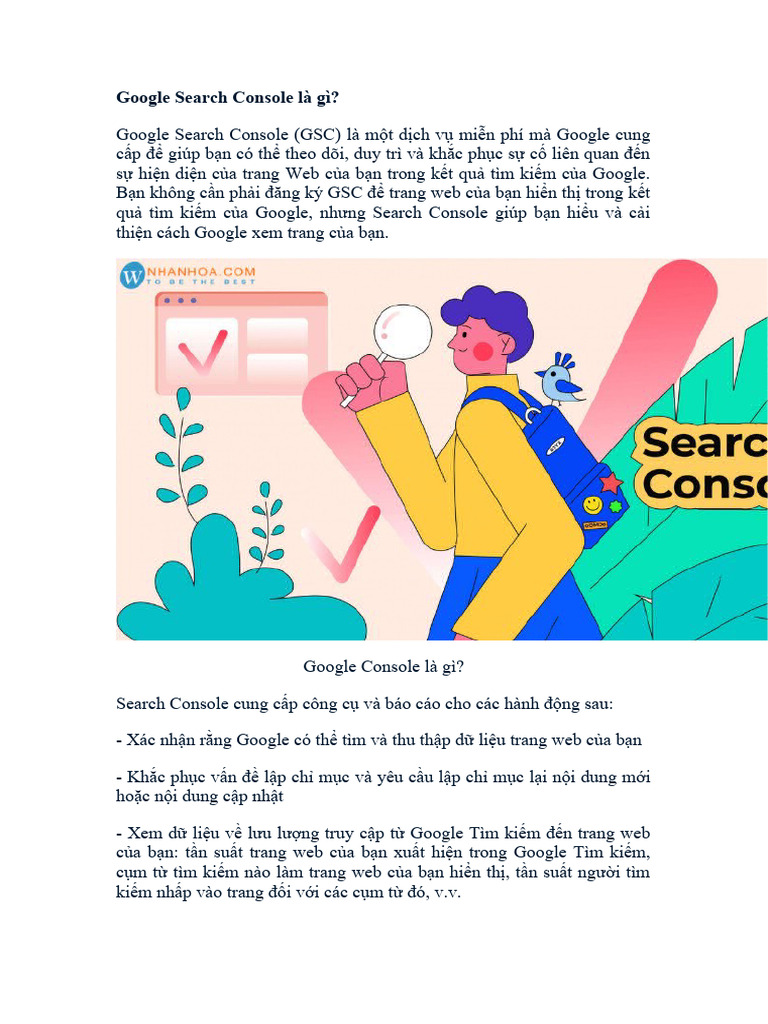 Google Search Console | PDF