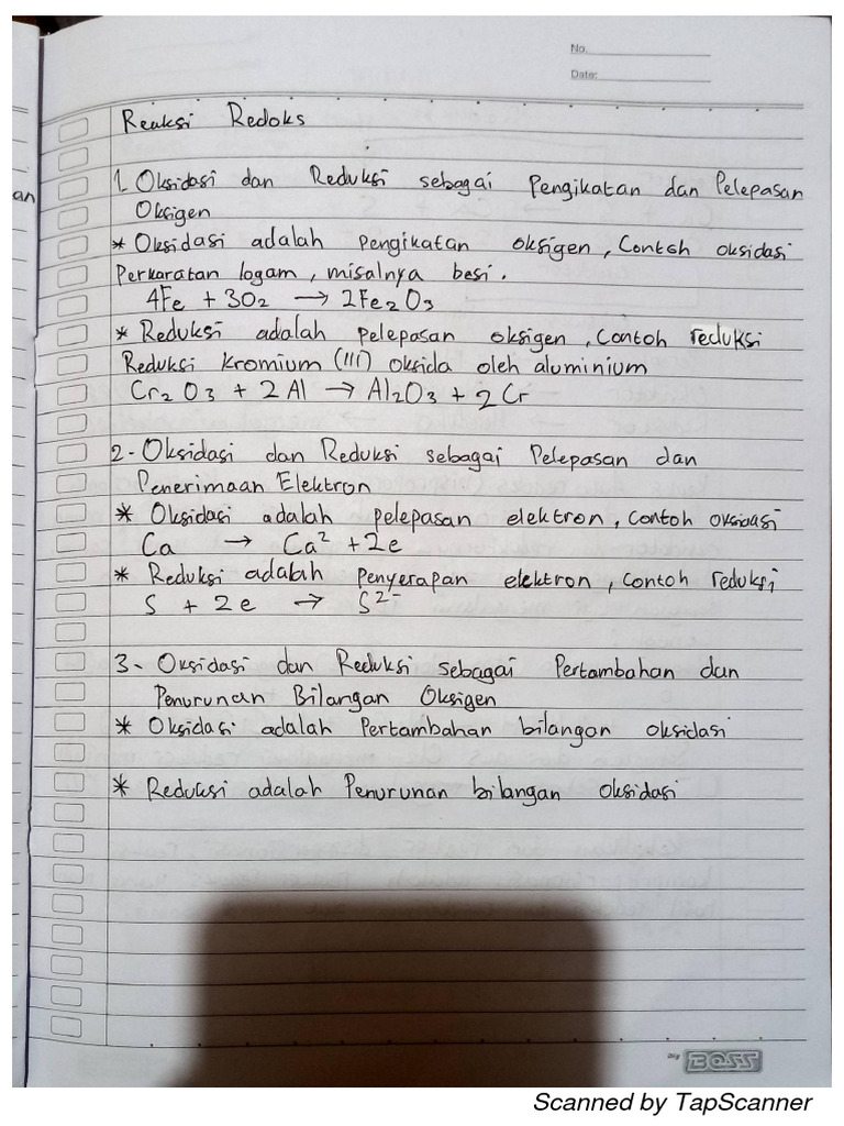 Teori Oksidasi Reduksi Dan Persamaan Reaksi Redoks - Ferris Raditya Aji ...