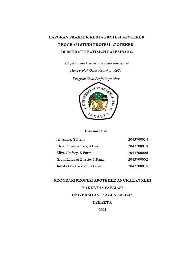 Laporan Pkpa RS | PDF | Pengembangan Diri