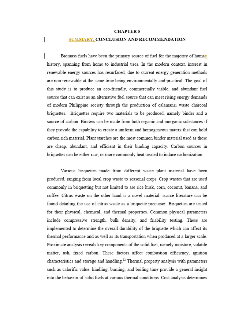 Chap 5 Yca | PDF | Fuels | Nature