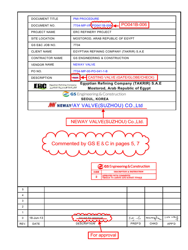 Positive Material Identification Procedure | PDF | Steel ...