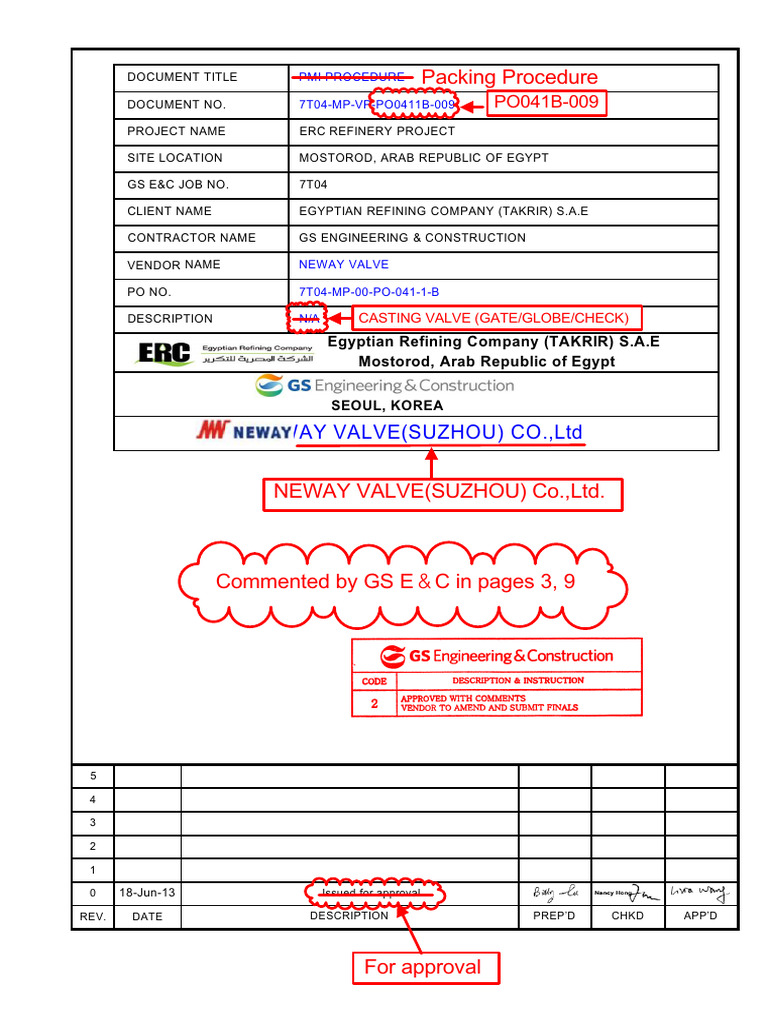 7T04 MP 00 Po 041 1 B 009 - 0 - Pmi - Procedure - C2 - C | PDF