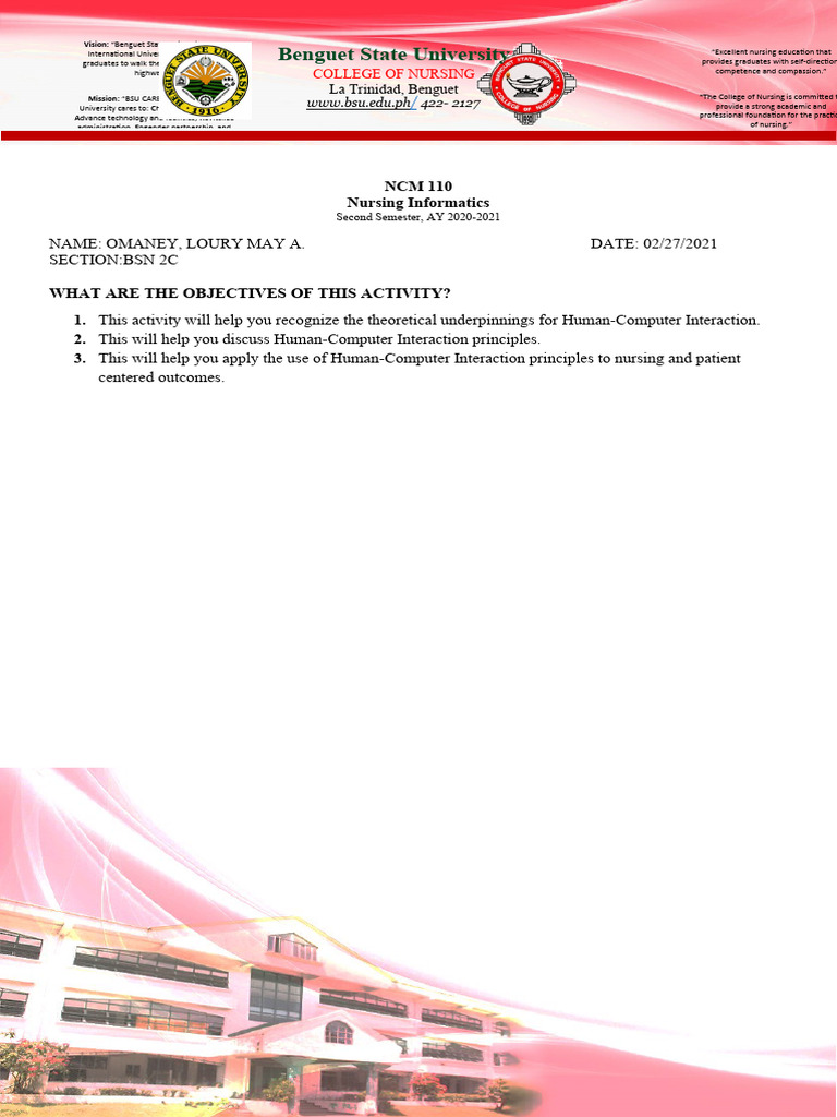 NURSING INFO | PDF | Patient Safety | Nursing
