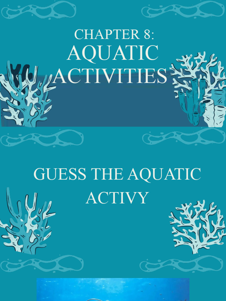 Aquatic Activities | PDF | Snorkeling | Kayak