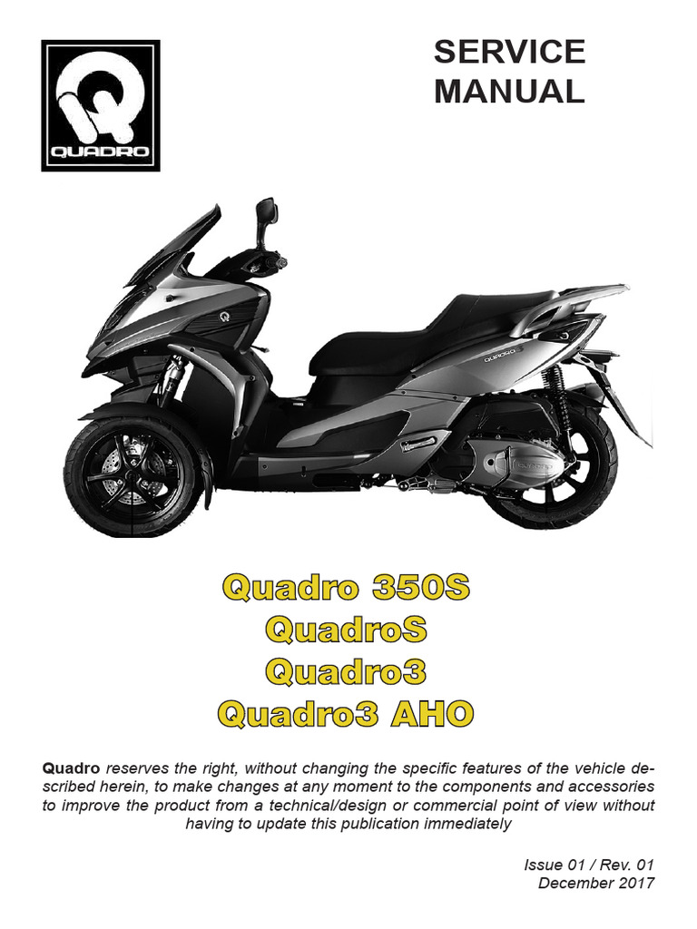 Quadro 350 S Full Manual | PDF