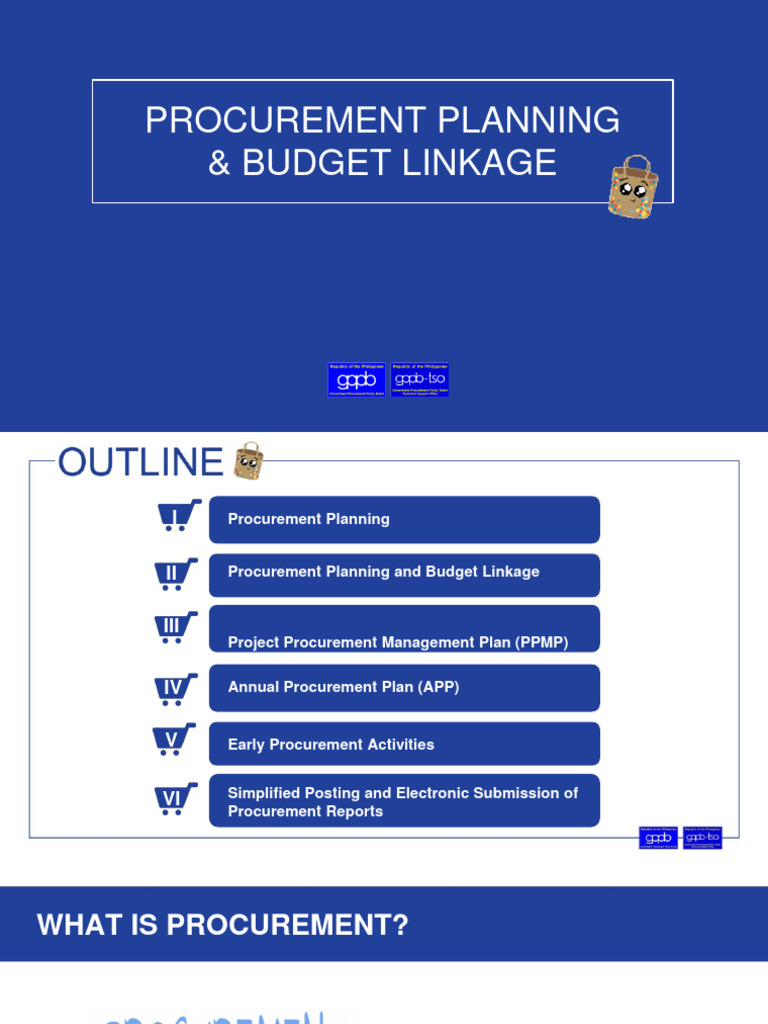 Procurement Planning and Budget Linkage | PDF | Procurement | Feasibility Study