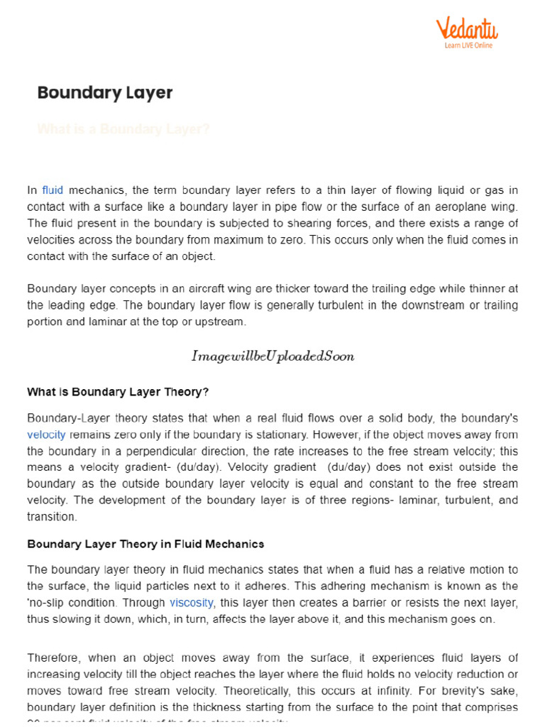 Boundary Layer | PDF