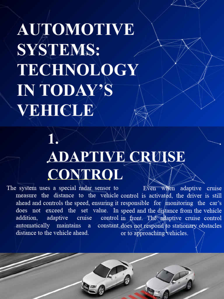 Automotive Systems: Technology in Todays Vehicle | PDF | Unmanned ...