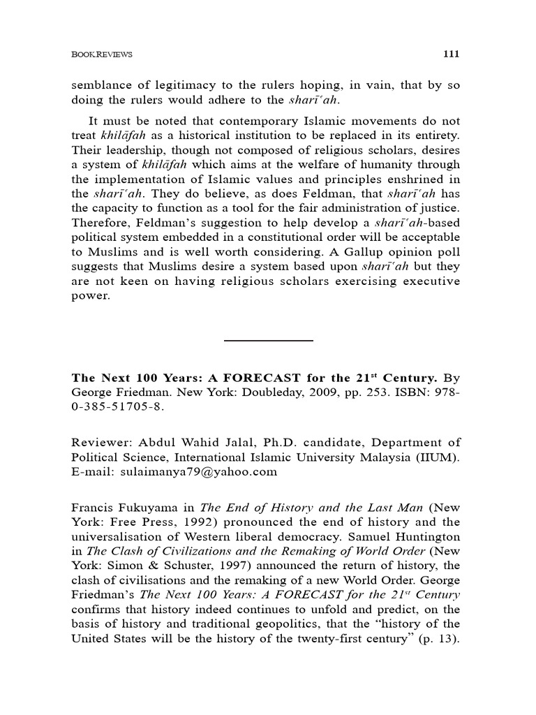 The Next 100 Years A FORECAST For The 21st Century | PDF | The United ...