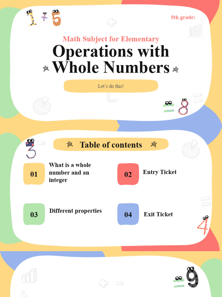 Whole Numbers and Their Properties | PDF