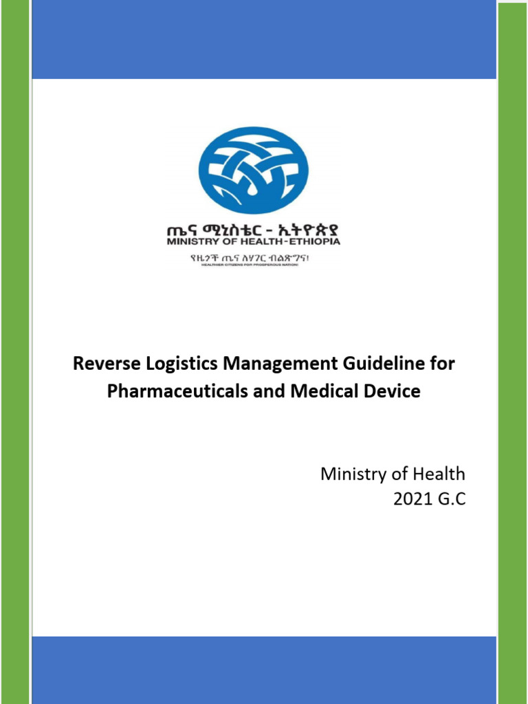 Reverse Logistic Guideline-Approved-1 | PDF | Medical Device | Logistics