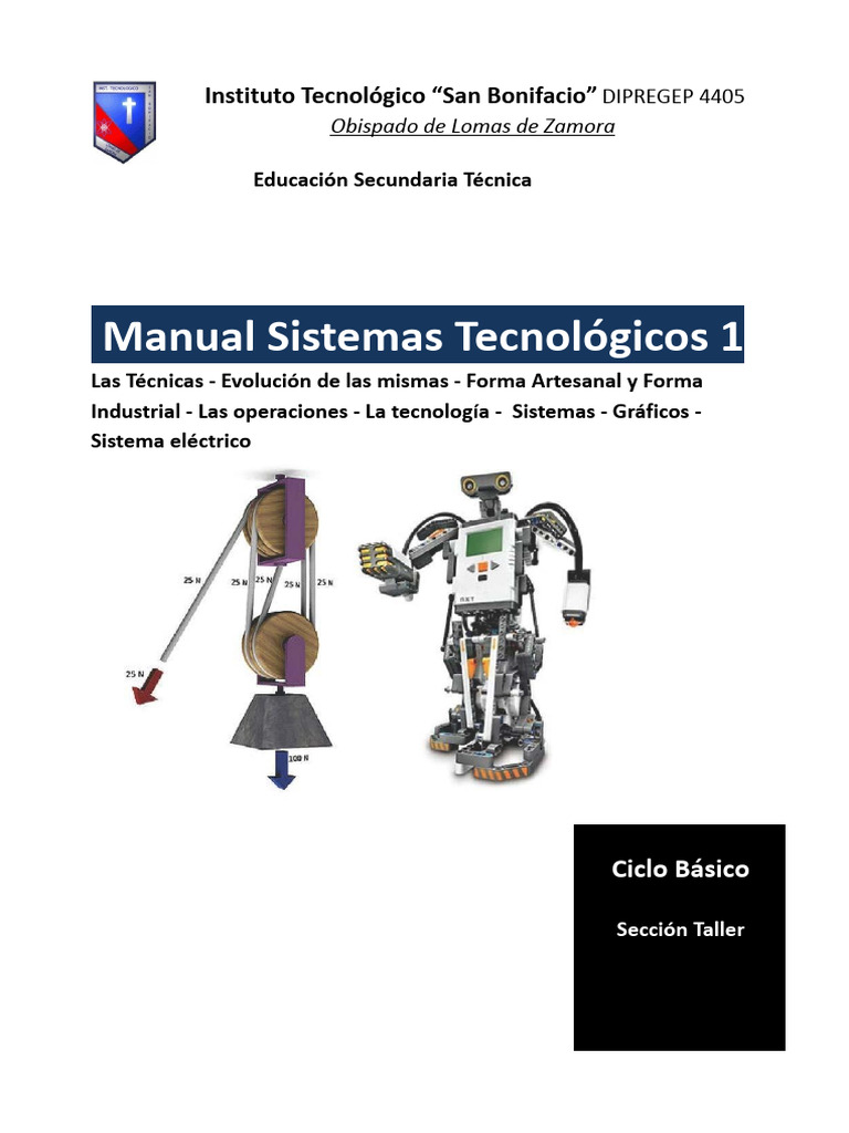 Manual Sistemas Tecnol-Gicos 1 | PDF | Lavadora | Panes
