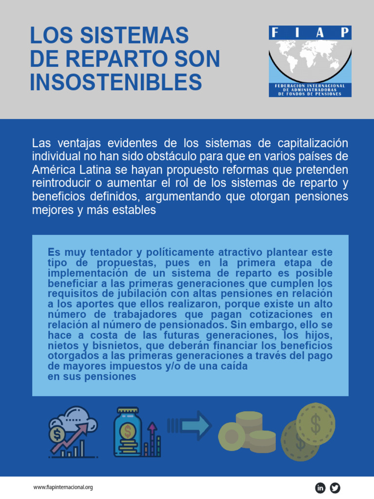 Sistema de reparto | PDF | Pensión | Economias
