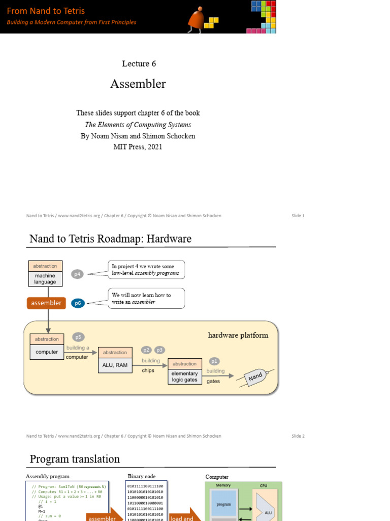 Lecture 6 | Download Free PDF | Assembly Language | Control Flow