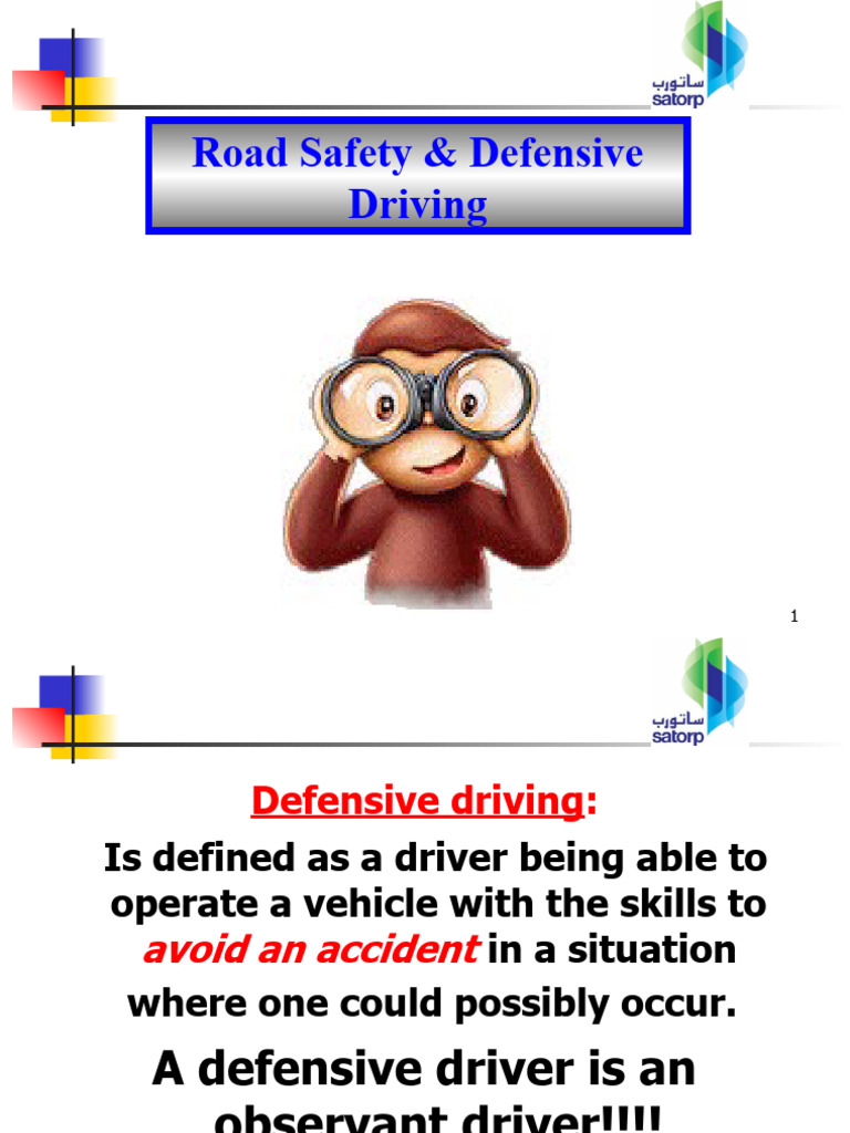 Road Safety & Defensive Driving | PDF | Driving | Traffic
