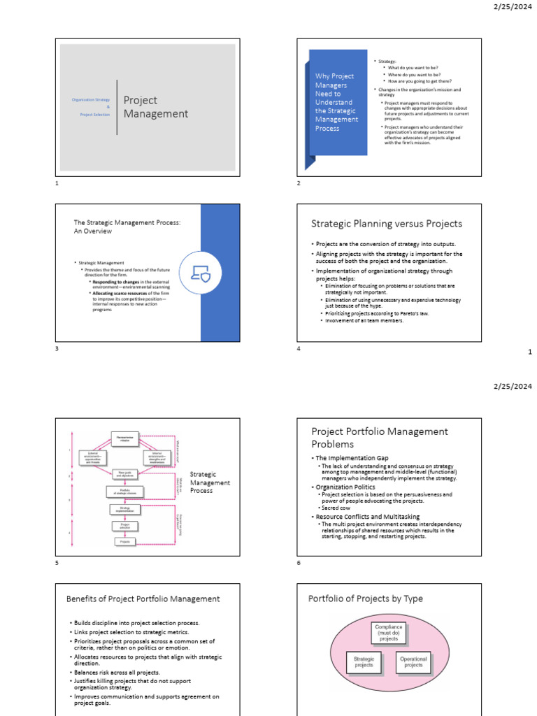 02 - Project Selection Lecture | PDF | Net Present Value | Internal Rate Of Return