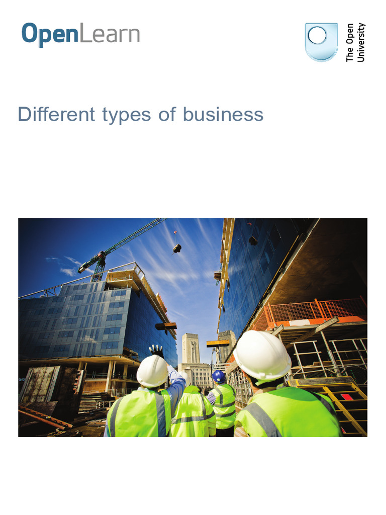 Different Types of Business Printable | PDF